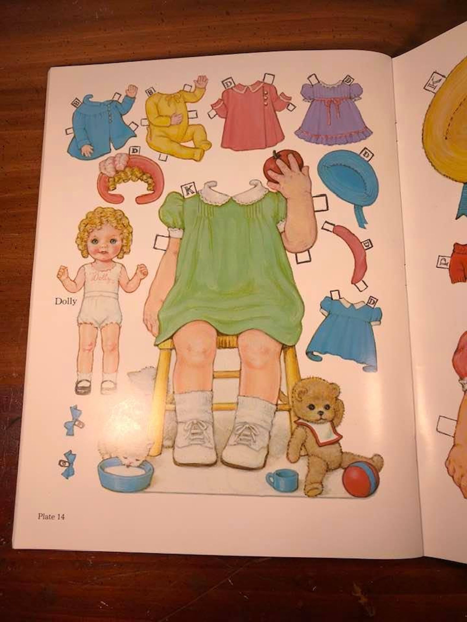 Vintage Best Friends Paper Doll Book - Etsy