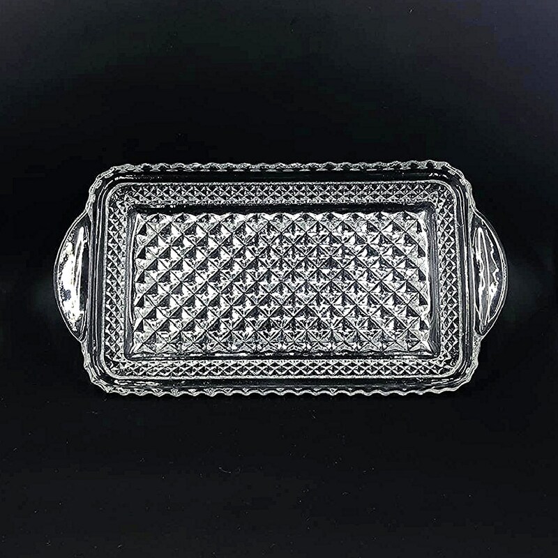 Crystal Serving Tray - Etsy