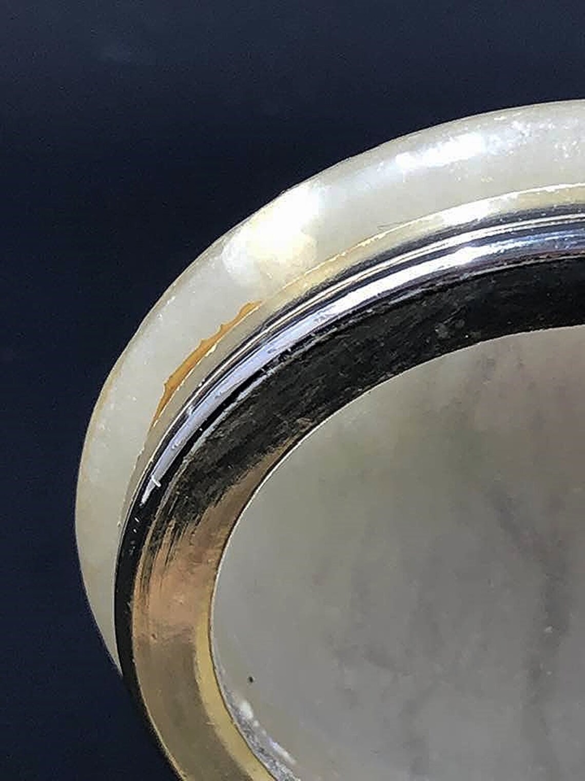 Vintage Genuine Alabaster Hand Carved Trinket Box - Etsy