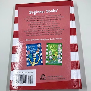 Vintage the Big Red Book of Beginner Books - Etsy
