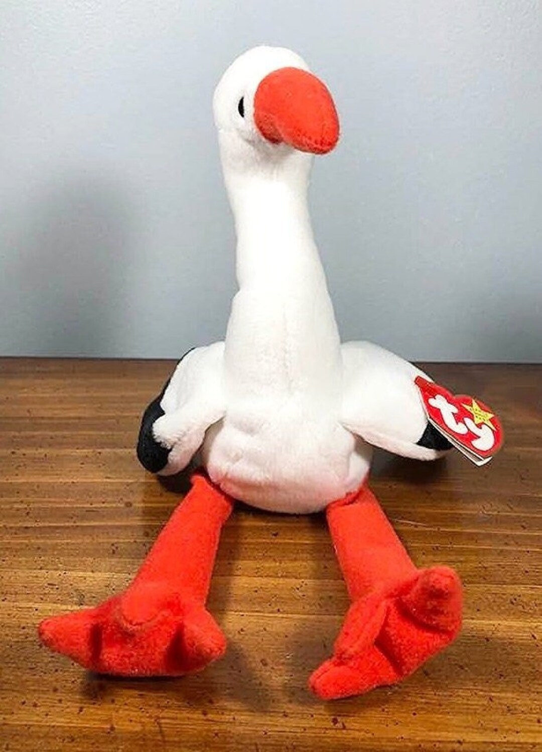 Vintage Retired Stilts the Stork TY Beanie Baby - Etsy