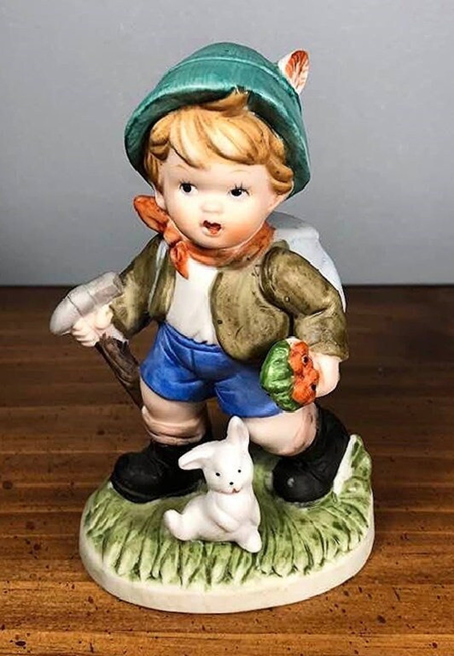 Vintage Handgemalt Porcelain Hand Painted Figurine - Etsy