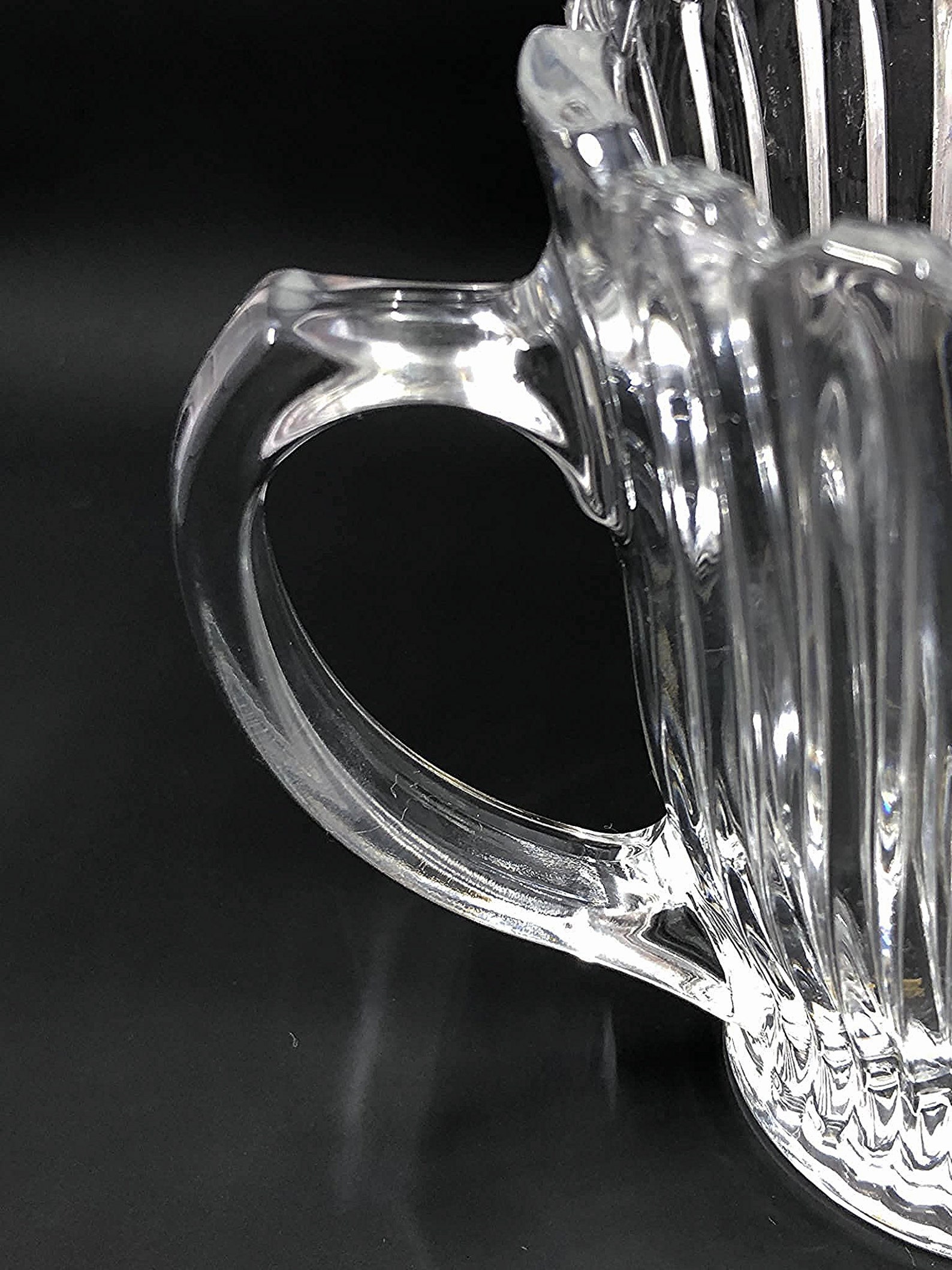 Vintage Clear Depression Glass Ribbed Coffee Creamer - Etsy