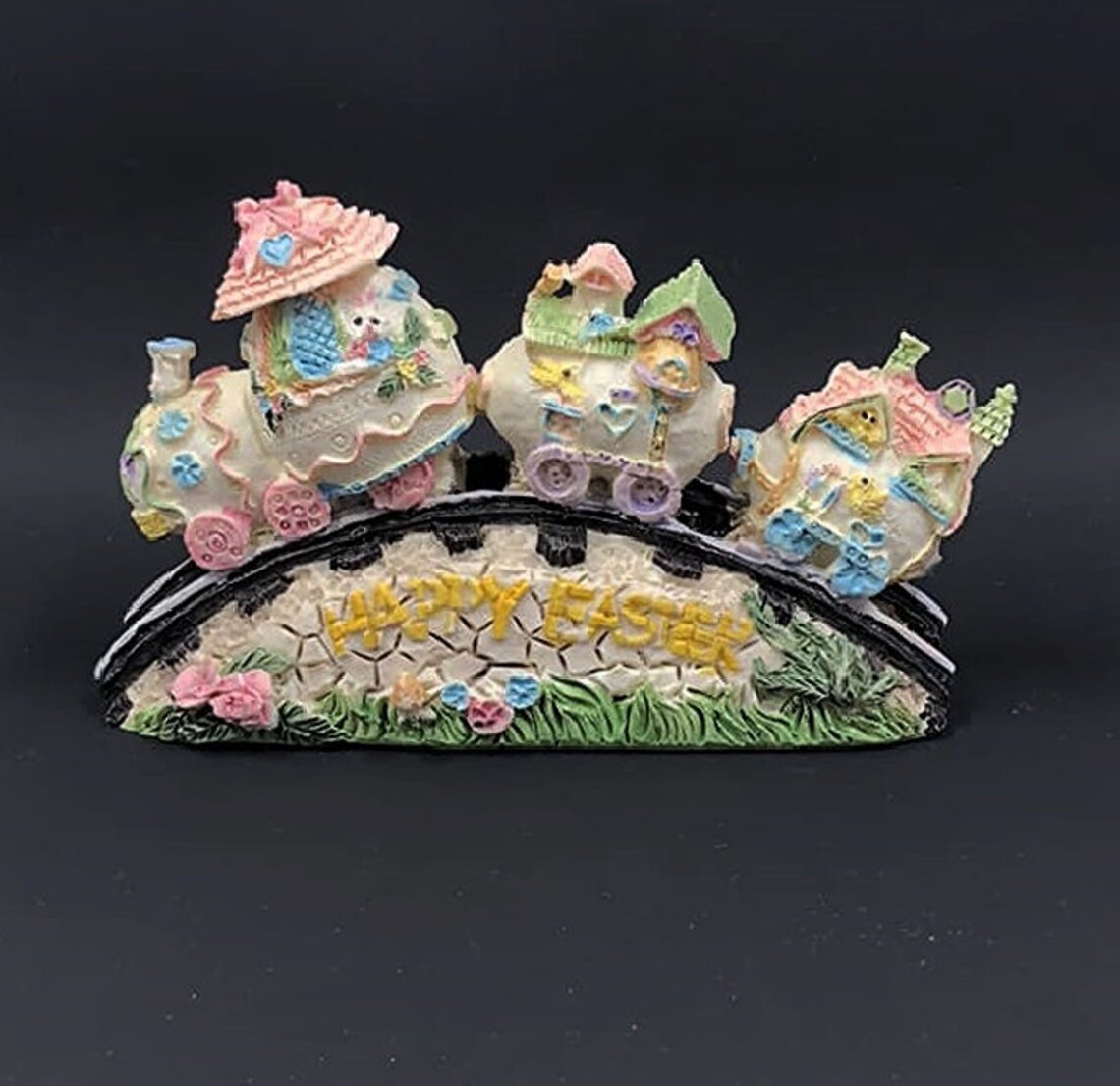 Vintage Happy Easter Train Décor - Etsy