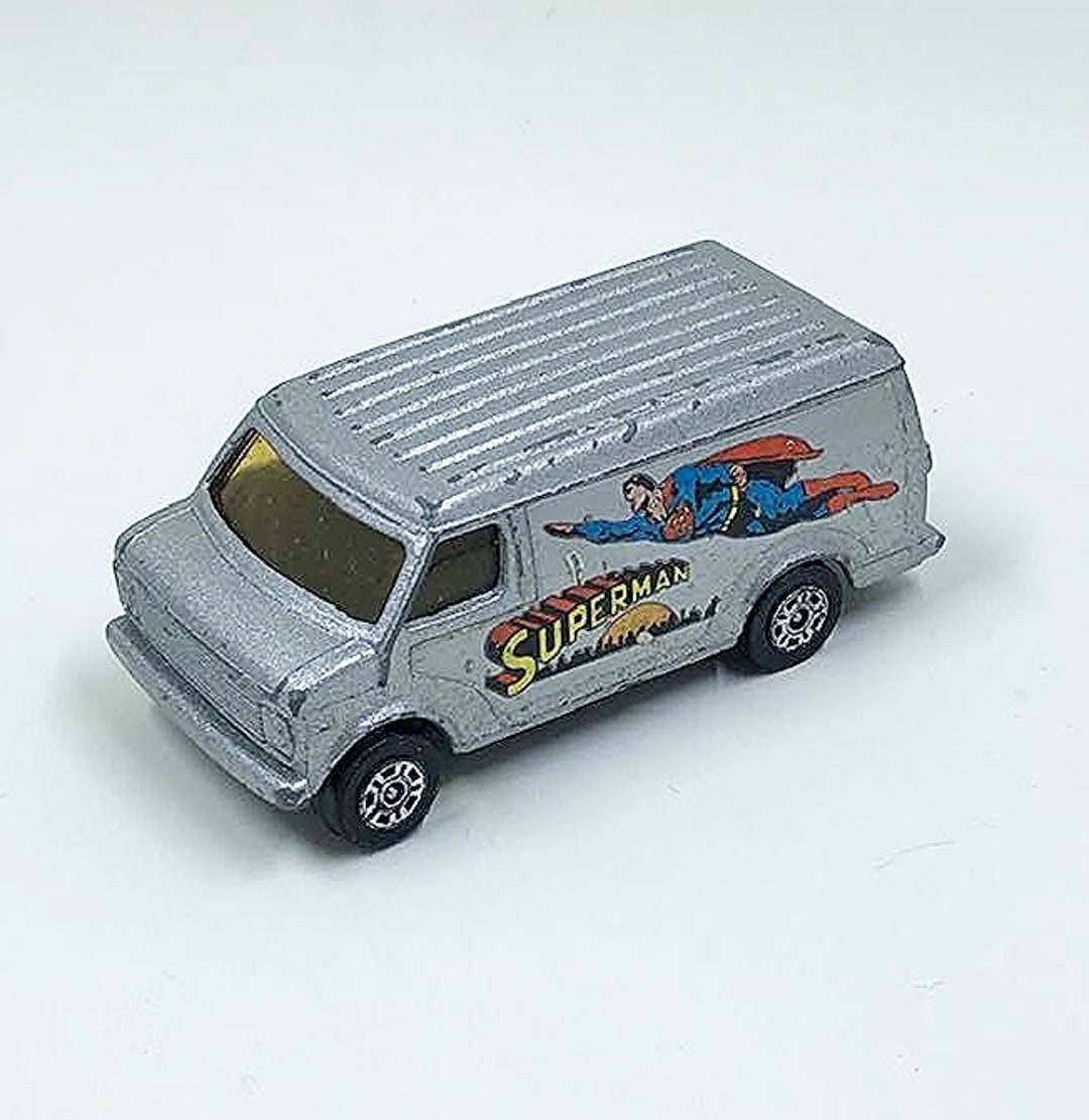 Vintage Superman Chevy Van Hot Wheels Car - Etsy