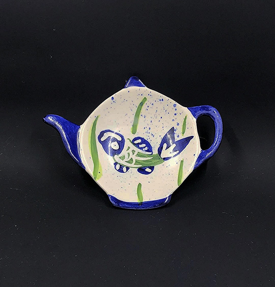 Vintage Fish Tea Bag Holder - Etsy
