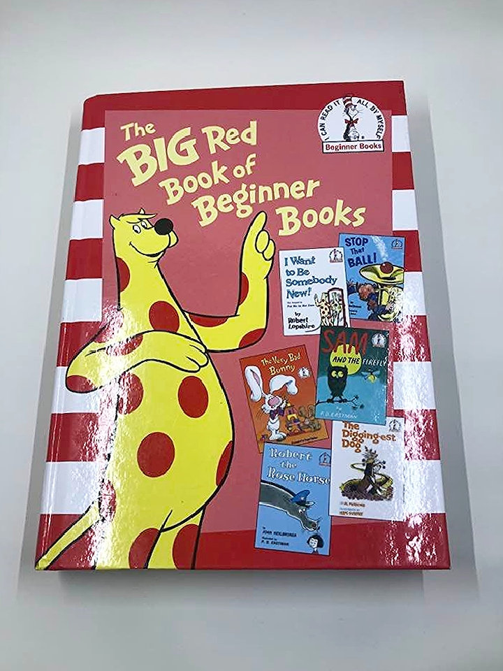 Vintage the Big Red Book of Beginner Books - Etsy