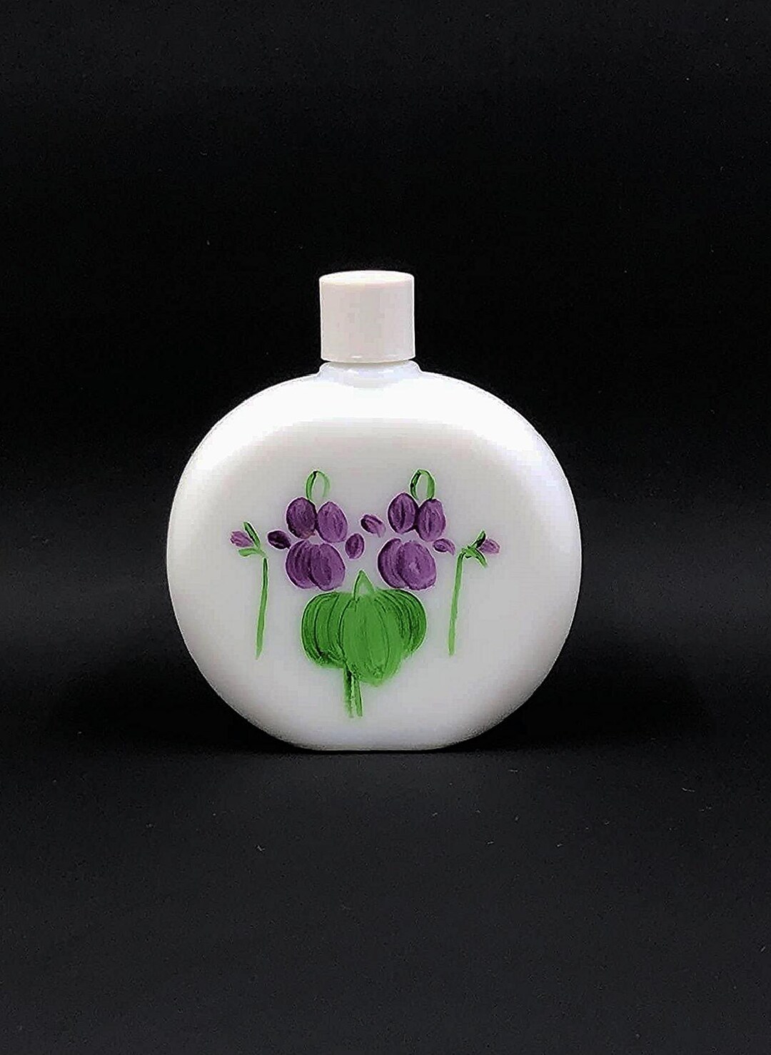 Vintage Lownds Pateman Milk Glass Perfume Bottle - Etsy