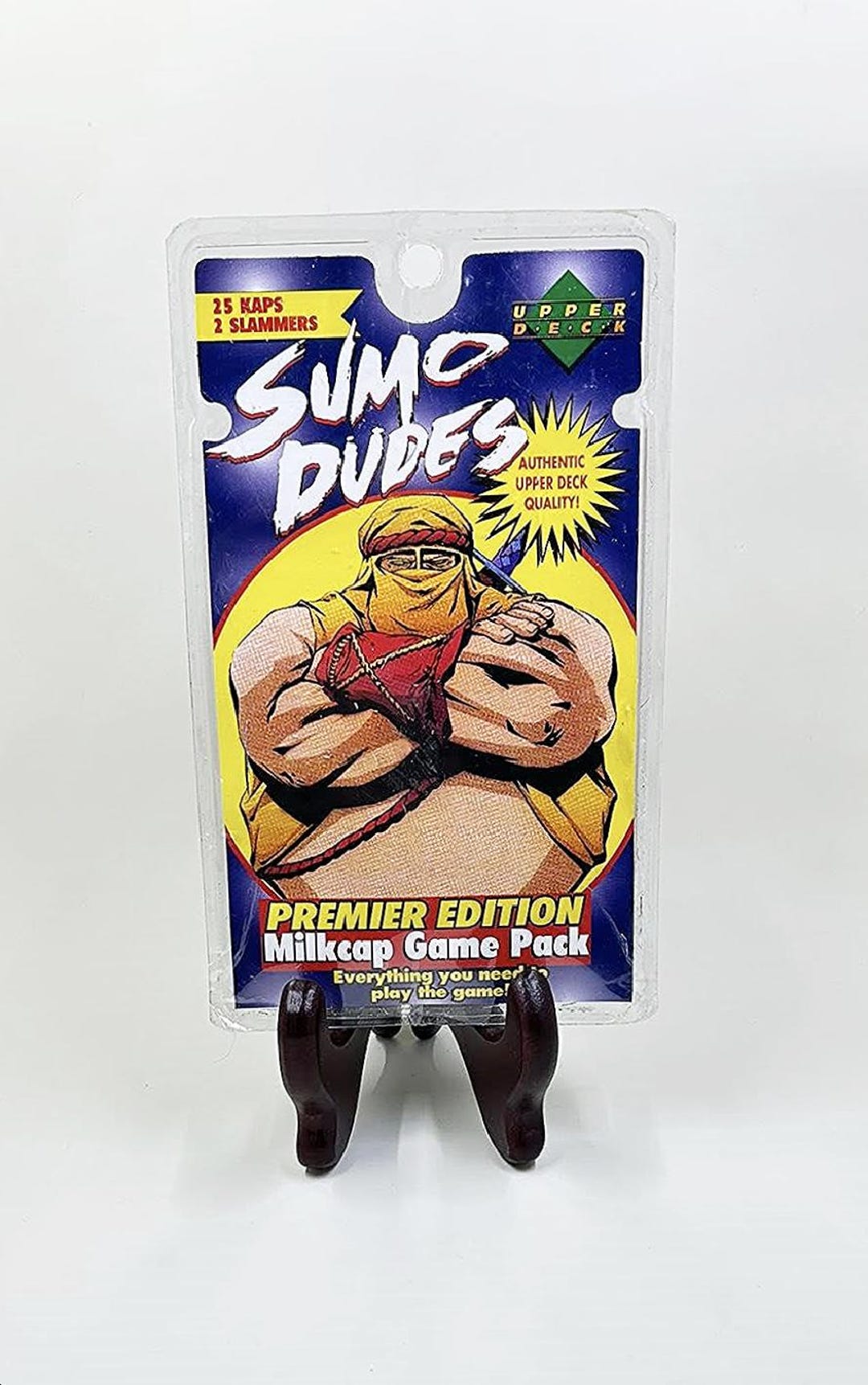 Sumo Dudes Sealed Milkcap Game Pack – 1995 Upper Deck Premier Edition ...