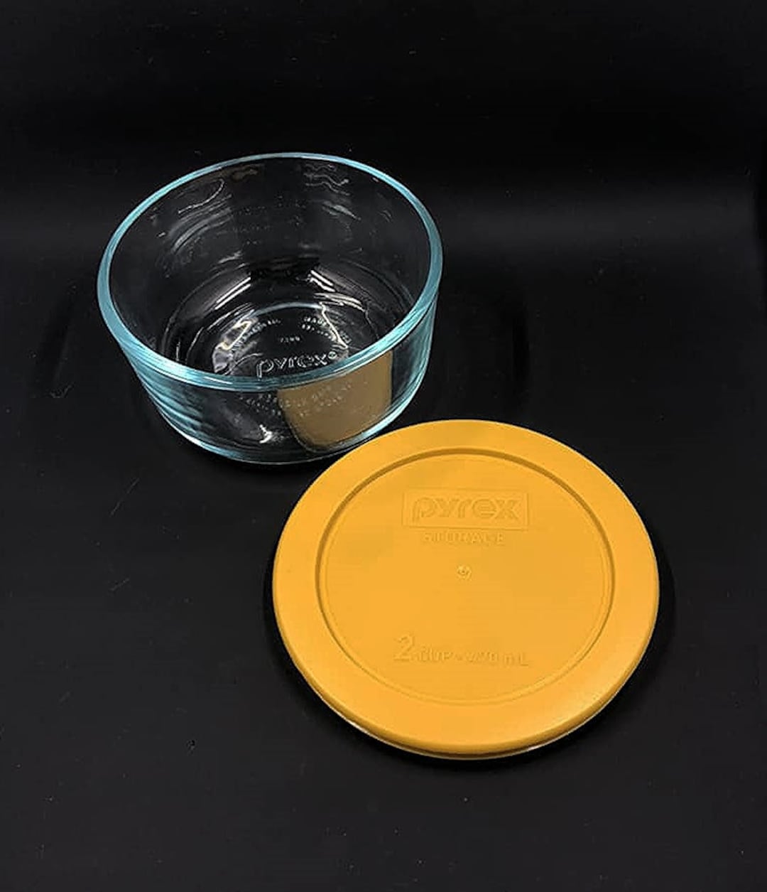 Vintage Pyrex Glass Storage Bowl With Lid - Etsy
