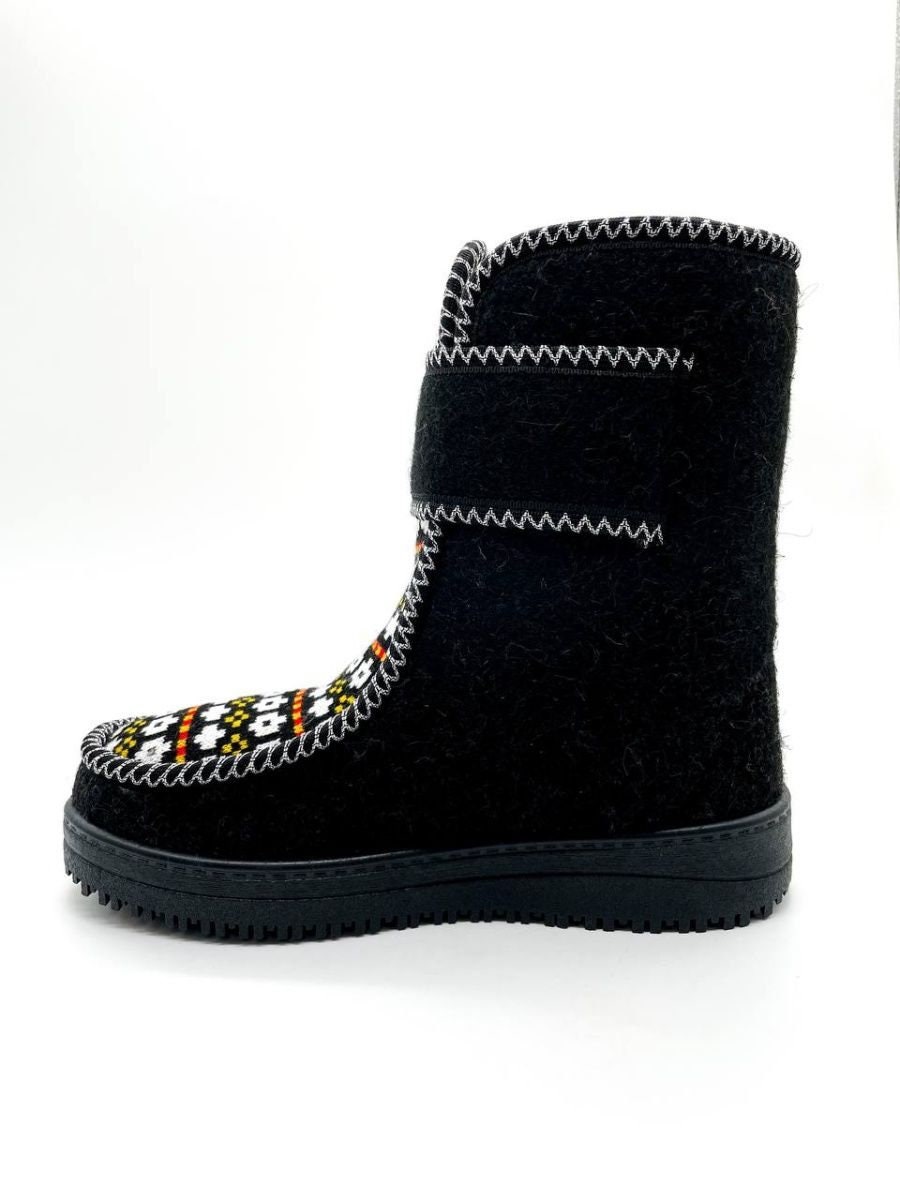 Russian Felt Boots Shoes Women Cloth Winter Autumn Rubber Sole With Fur ...