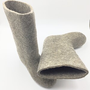 Valenki MEN Siberia RUSSIAN Original FELT Boots Sheep Wool Winter ...