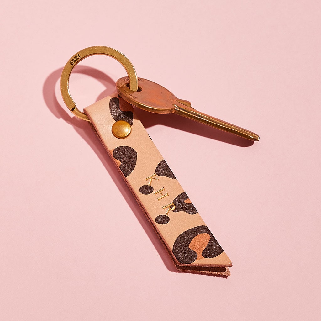Cheetah print keychains - Etsy.de