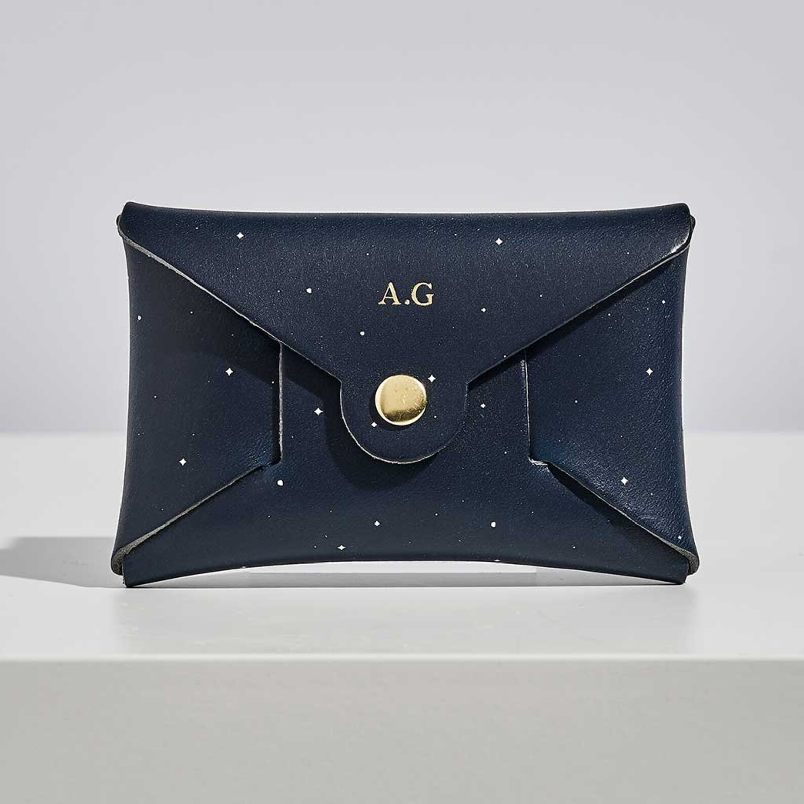 Personalised Leather Coin Purse Women / Personalised Star Sign | Etsy