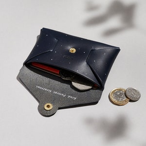 Personalised Leather Coin Purse Women / Zodiac Star Sign Purse ...