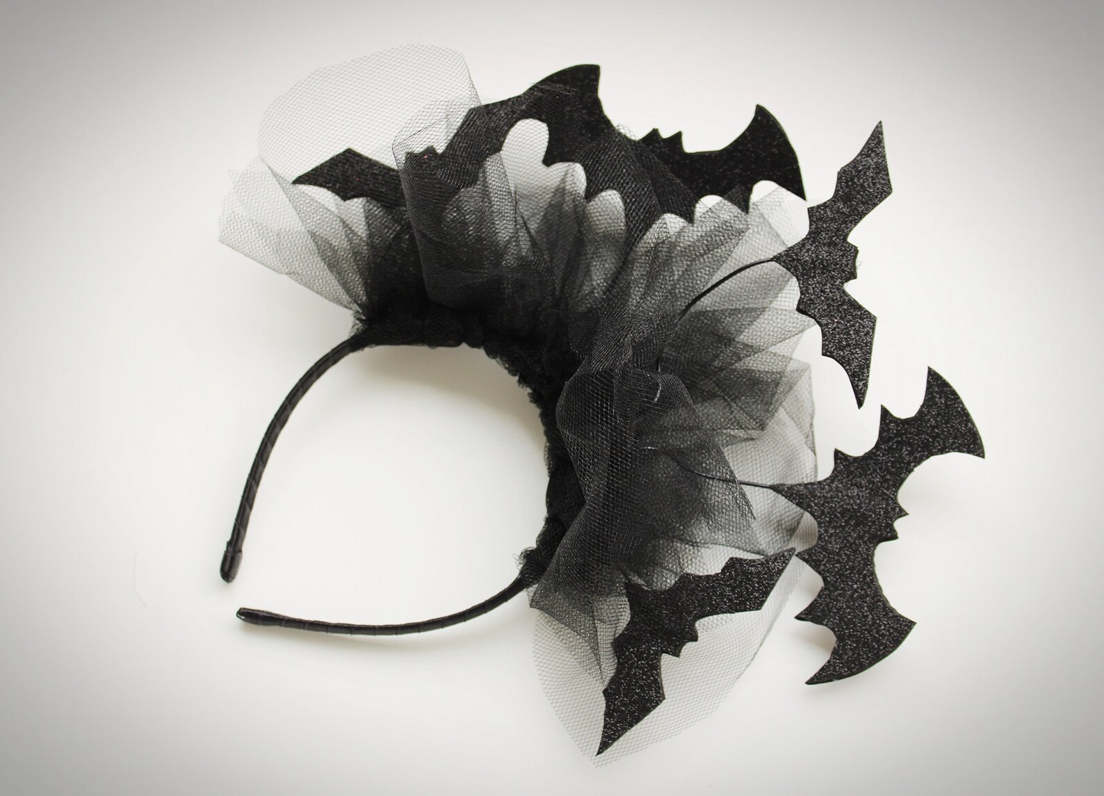Bat Tiara Girl Halloween Halloween Black Tiara Bat - Etsy