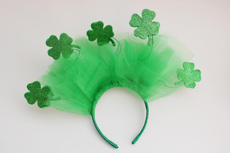 Shamrock Headband, St. Patrick's Day Accessory, St Patrick's Day ...