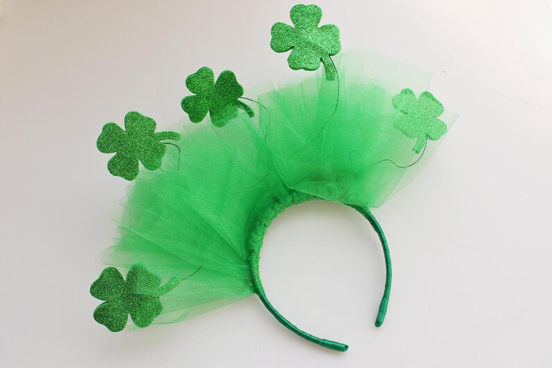 Shamrock Headband, St. Patrick's Day Accessory, St Patrick's Day ...
