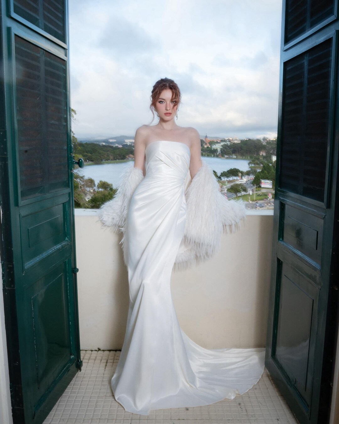 Simple Wedding Dress, Elopement Dress, Minimalist Wedding Dress, Civil ...
