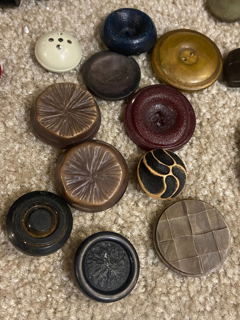 400+ Vintage & Antique Sewing Buttons Collection- Bakelite Pearls ...