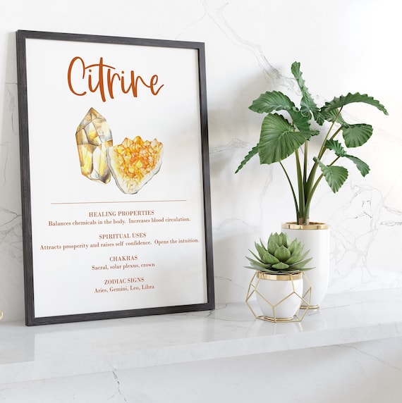 Citrine Healing Properties