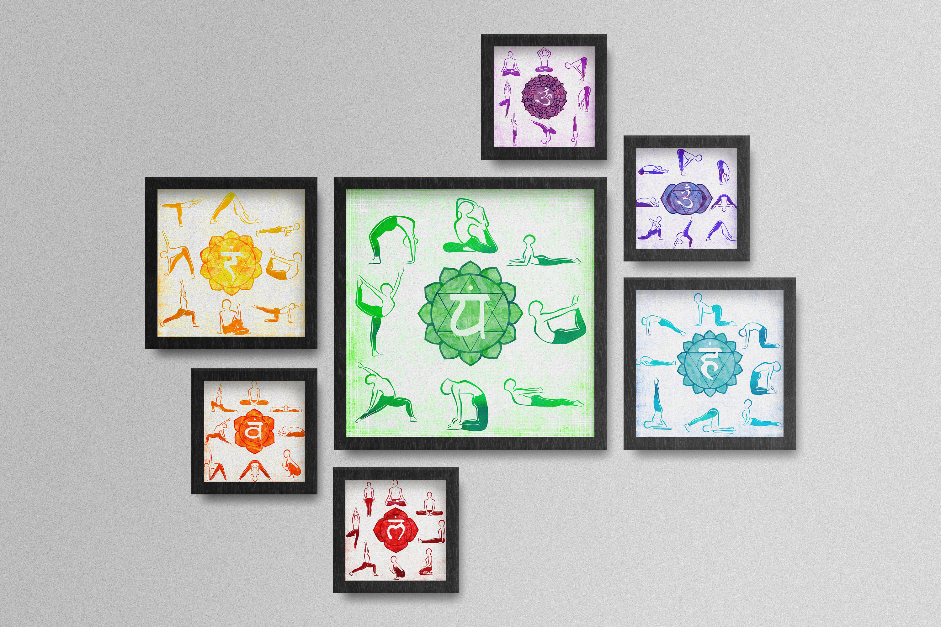 Third Eye Chakra Yoga Poses Poster This Printable Poster - Etsy