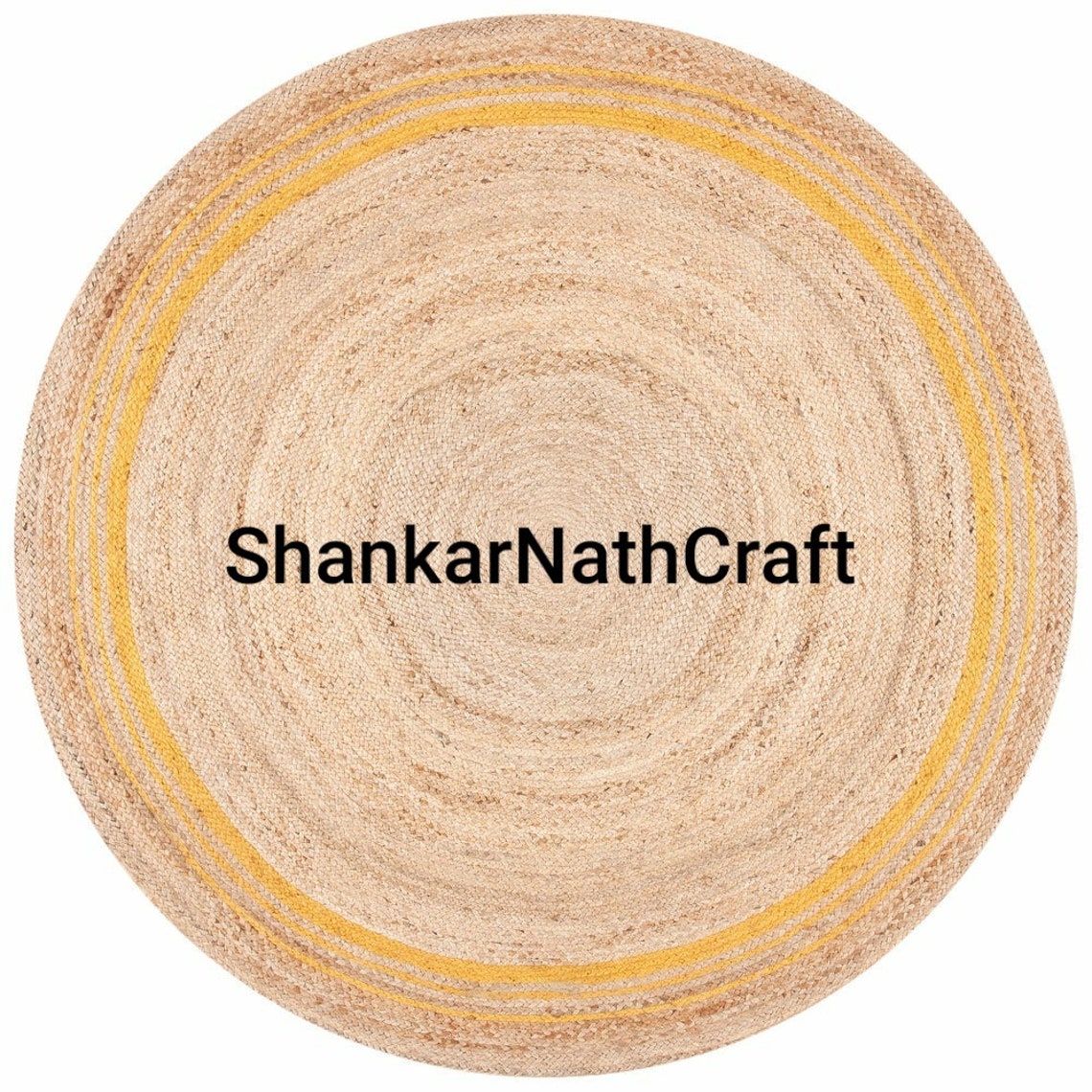 5x5 6x6 7x7 8x8 9x9 10x10 Feet Jute Rug, Natural Jute Rug, Hand Braided ...