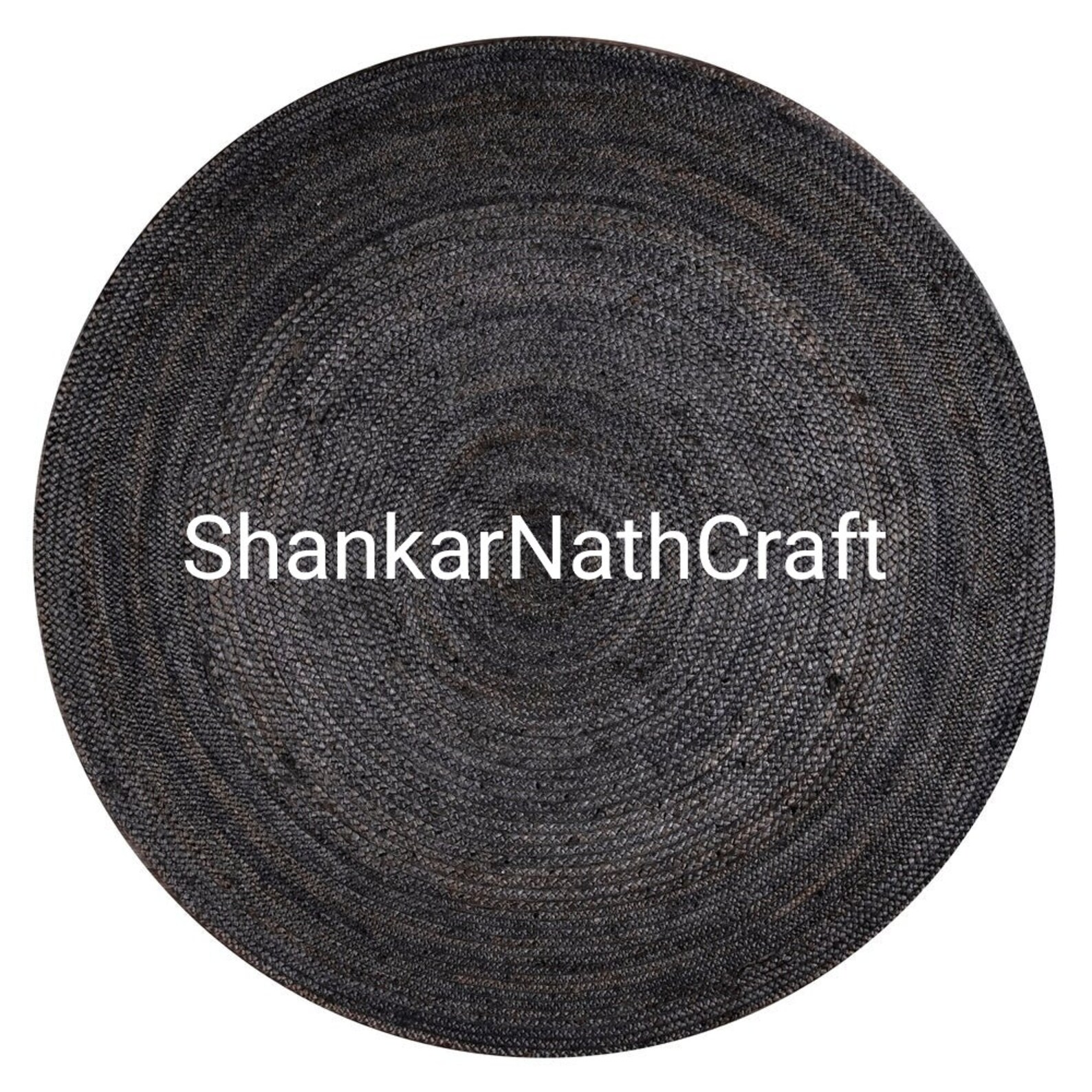 Home Decor Natural Jute Colorful Round Jute Rug for Floor and Kitchen ...