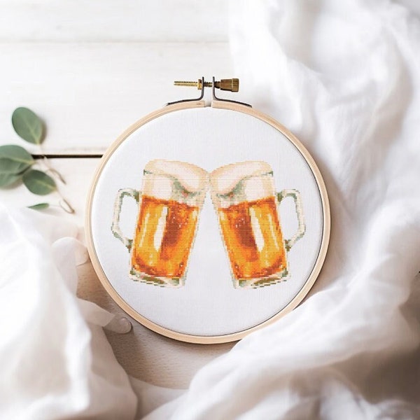 Beer Cross Stitch - Etsy