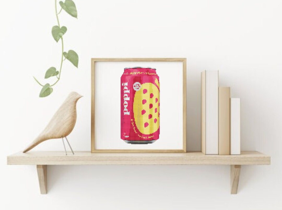 Poppi Can Cross Stitch Pattern - Etsy