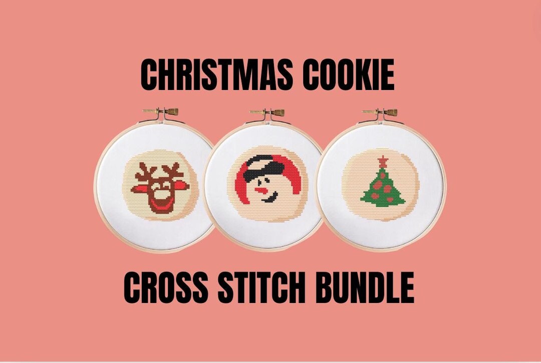 Pillsbury Christmas Cookies Cross Stitch Patterns - Etsy