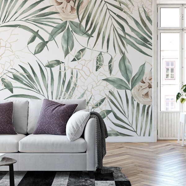 Colonial Wallpaper - Etsy