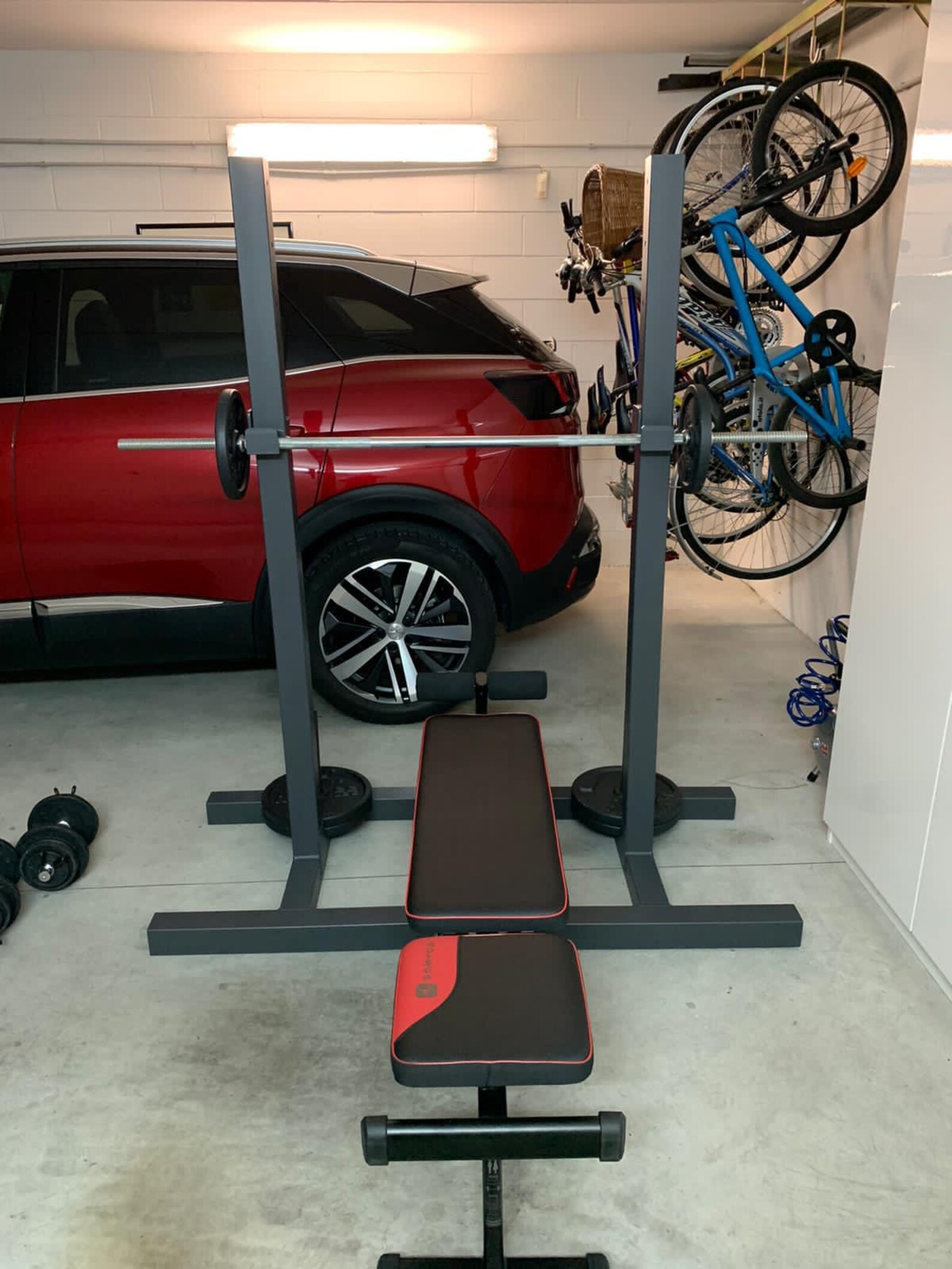 SQUAT STAND station Coppia H per bilancere 60x40x180H - Etsy