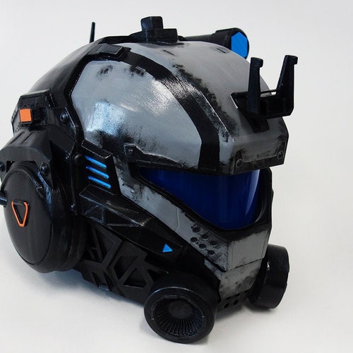 Titanfall Battlerifle Pilot Helmet 3d Printer File | Etsy