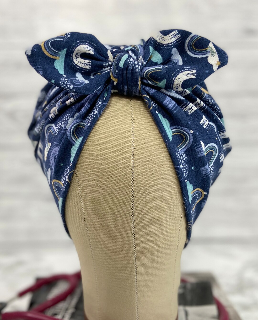 Rosie Riv Rainy Days & Mondays Stretch Scrub Cap, Stretchy Scrub Hat ...