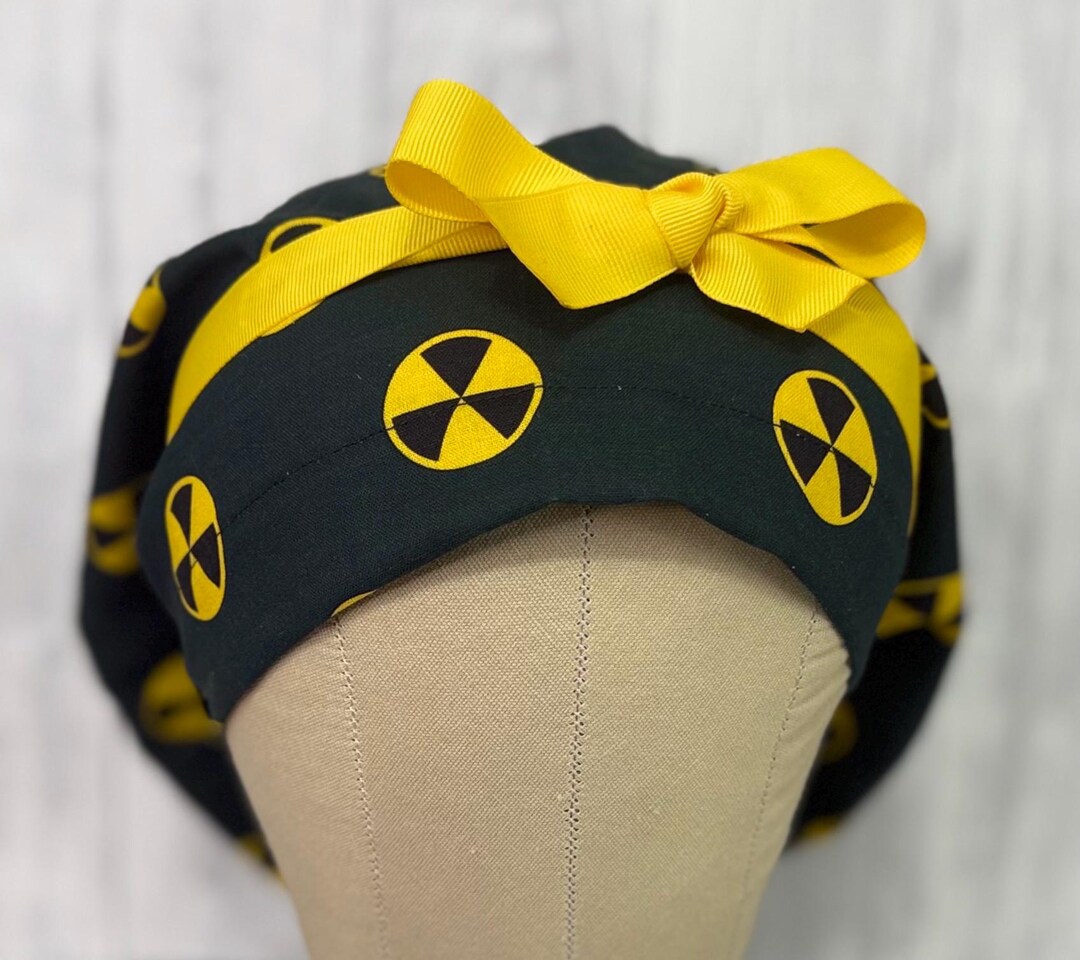 Radioactive Euro Style Minimalist Scrub Cap With Cord Lock and Cinch ...