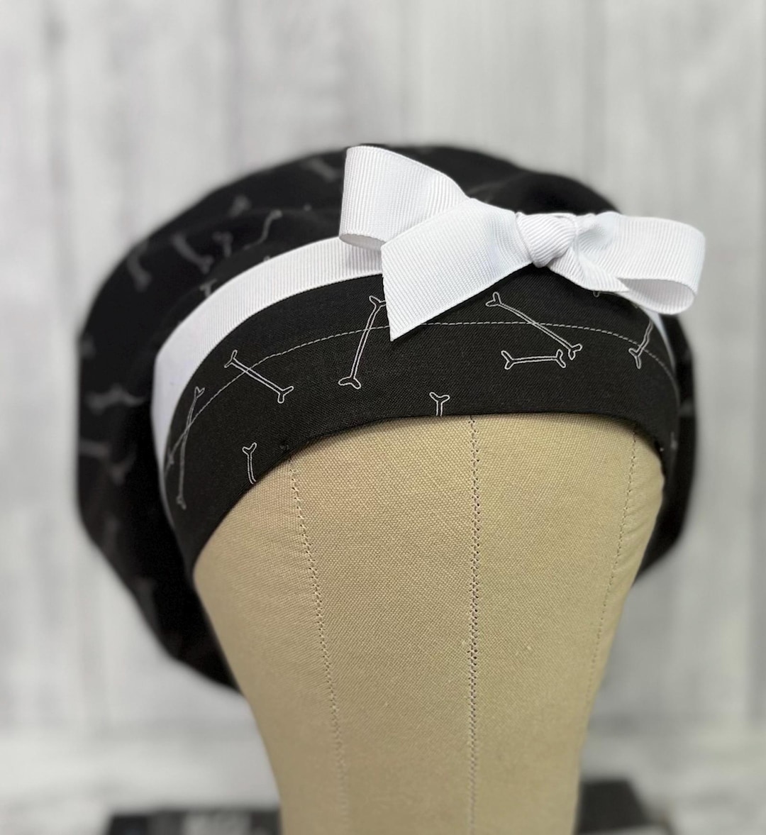 Very Humerus Euro Style Minimalist Scrub Cap With Cord Lock and Cinch ...