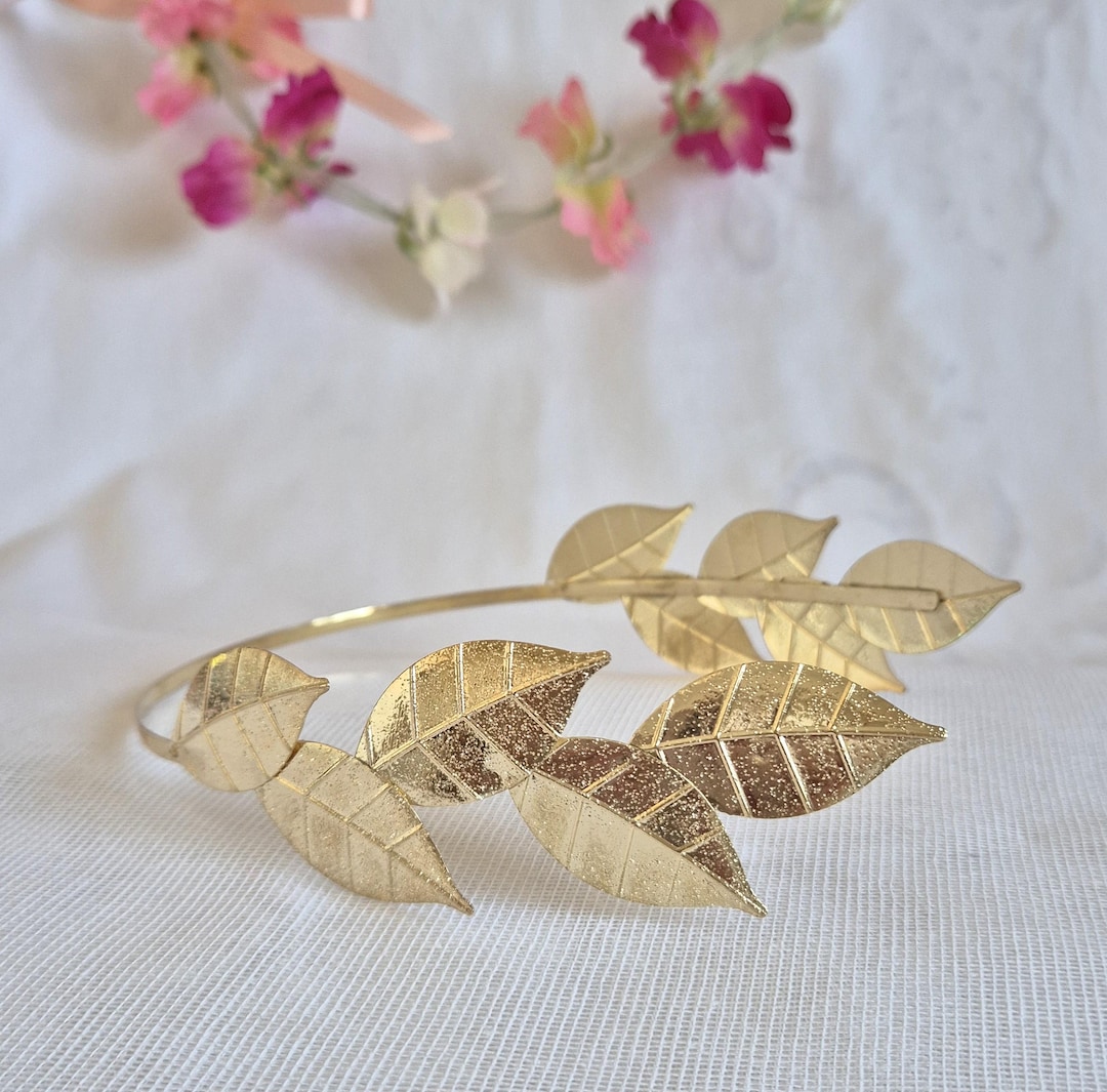 Greek Goddess Gold Leaf Crowns / Laurel Crown // Ancient Greek Style ...