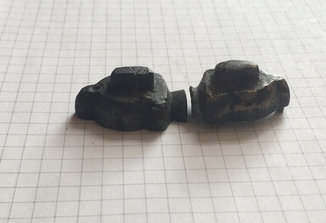 Ancient Mold for Casting Musket Bullet Bullets of Ukrainian Cossacks 16 ...