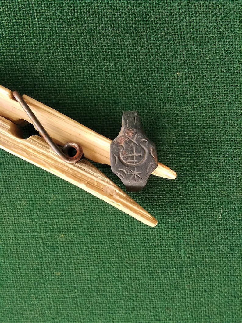 Cossacks an Ancient Ring Depicting a Cross and a Crescent Zaporizhia ...