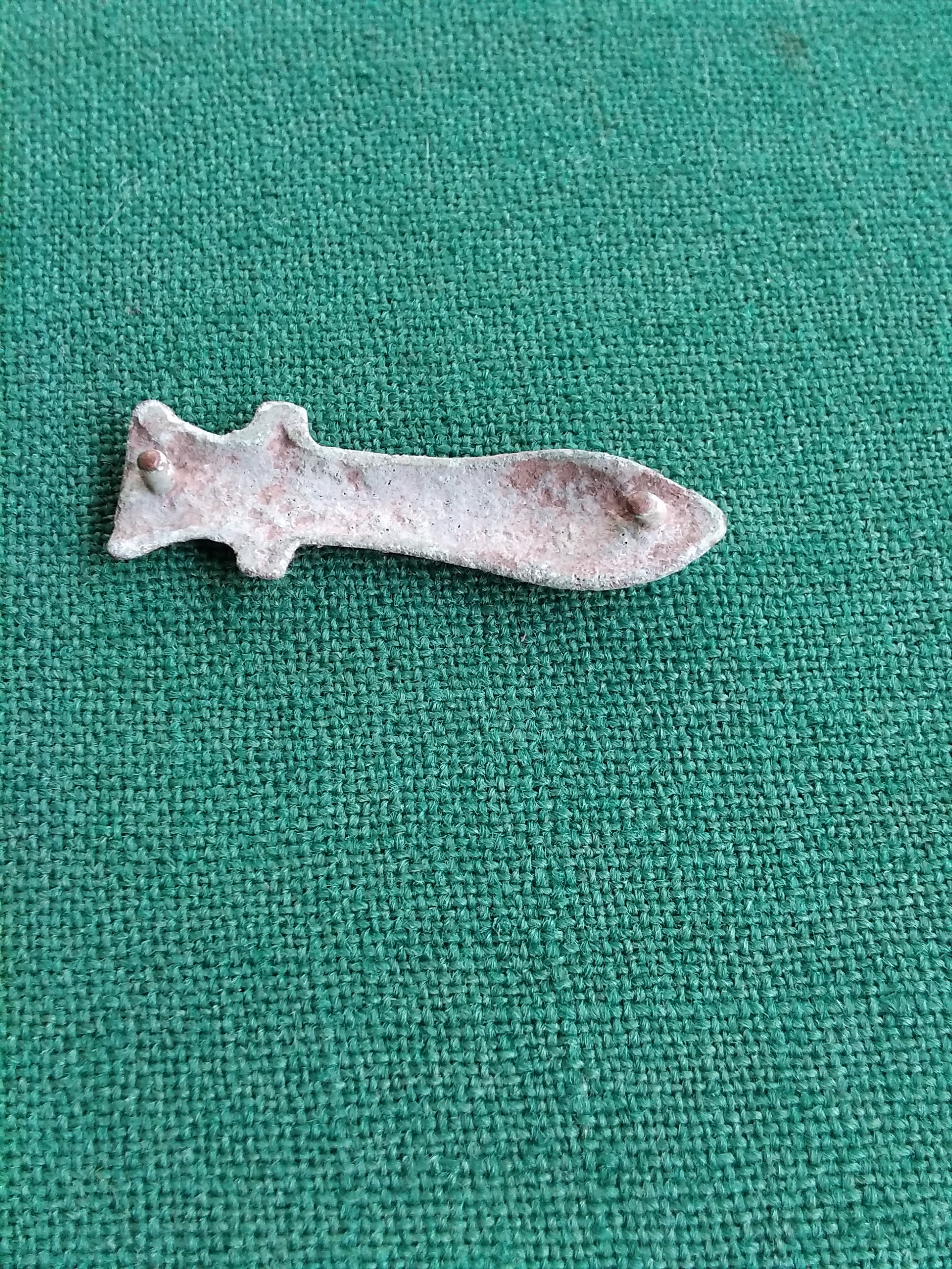 Ancient Rome Amulet Sword Overlay for the End of the Belt the Roman ...