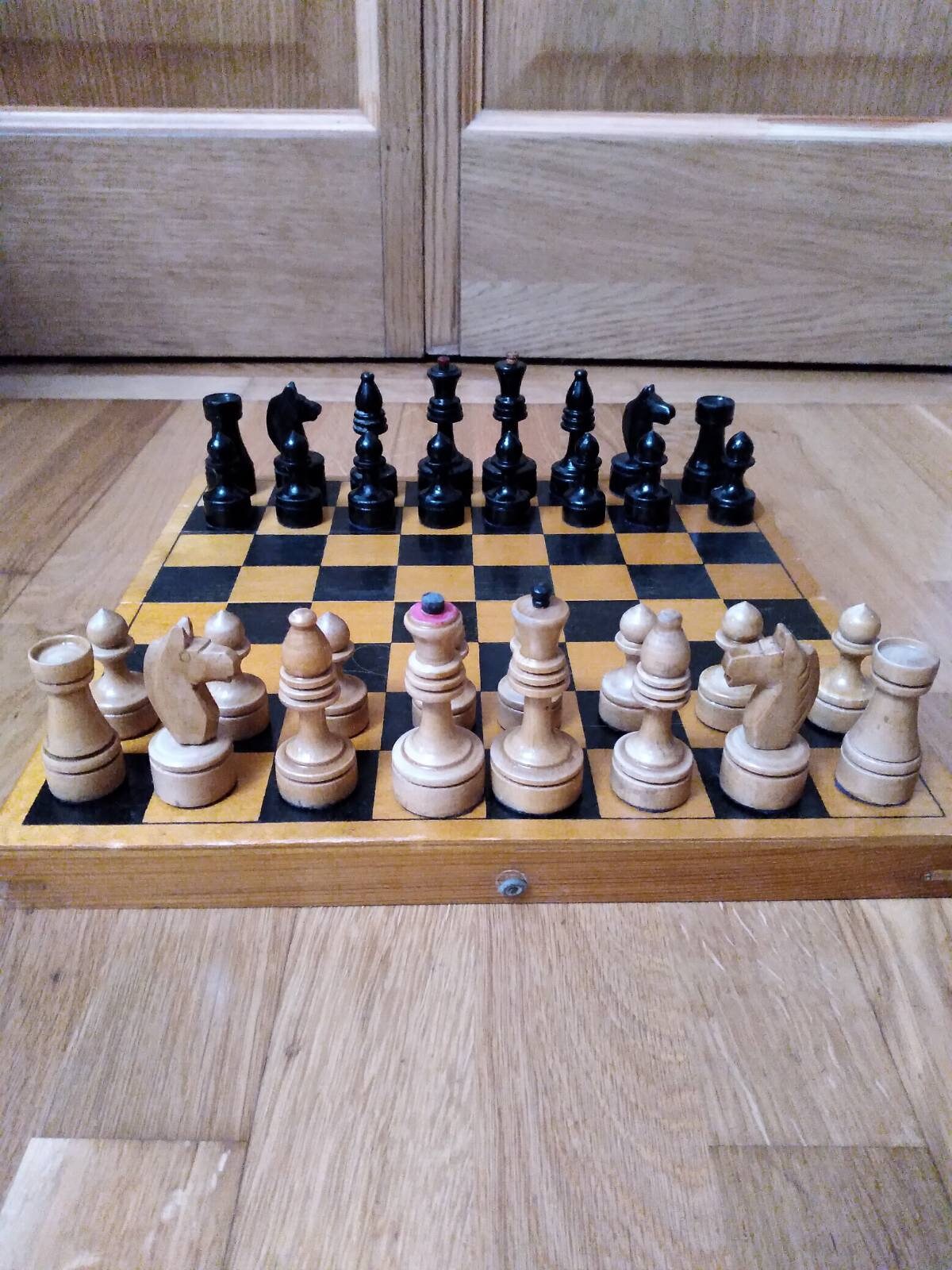Soviet Chess Set 1955, Beautiful Soviet Chess Small Chess Antique ...