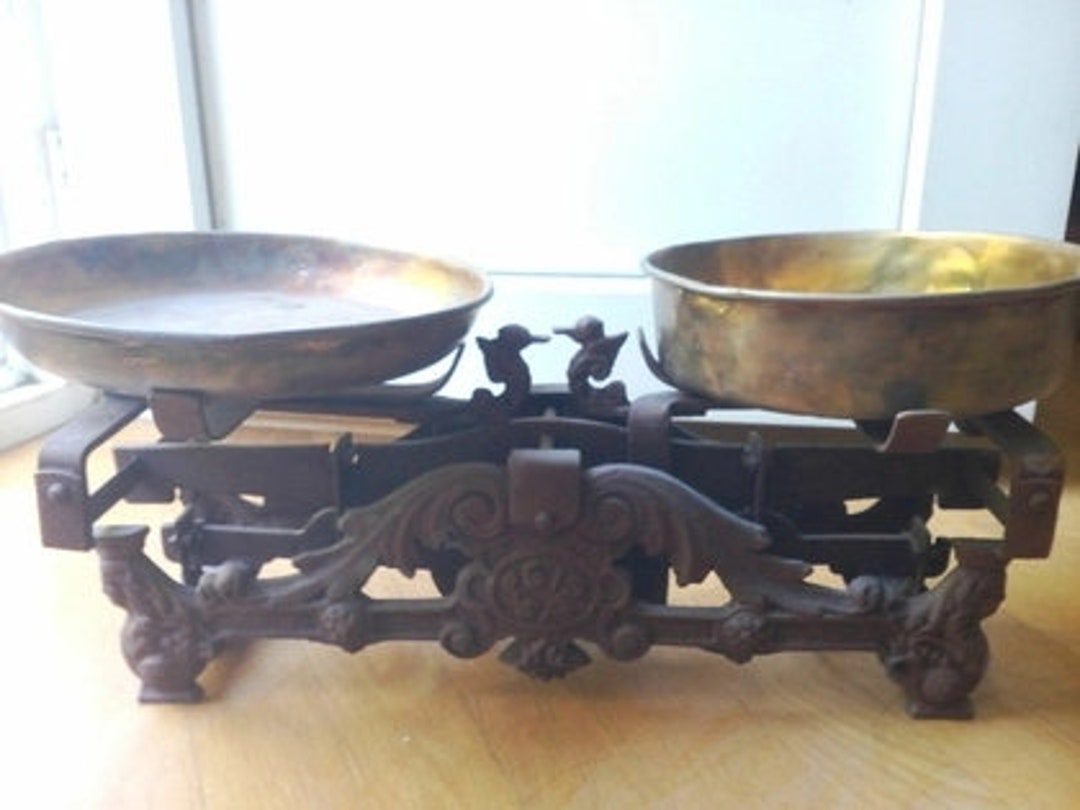 Antique Scales of the Beranger System .antique Cast Iron Balance Scale ...