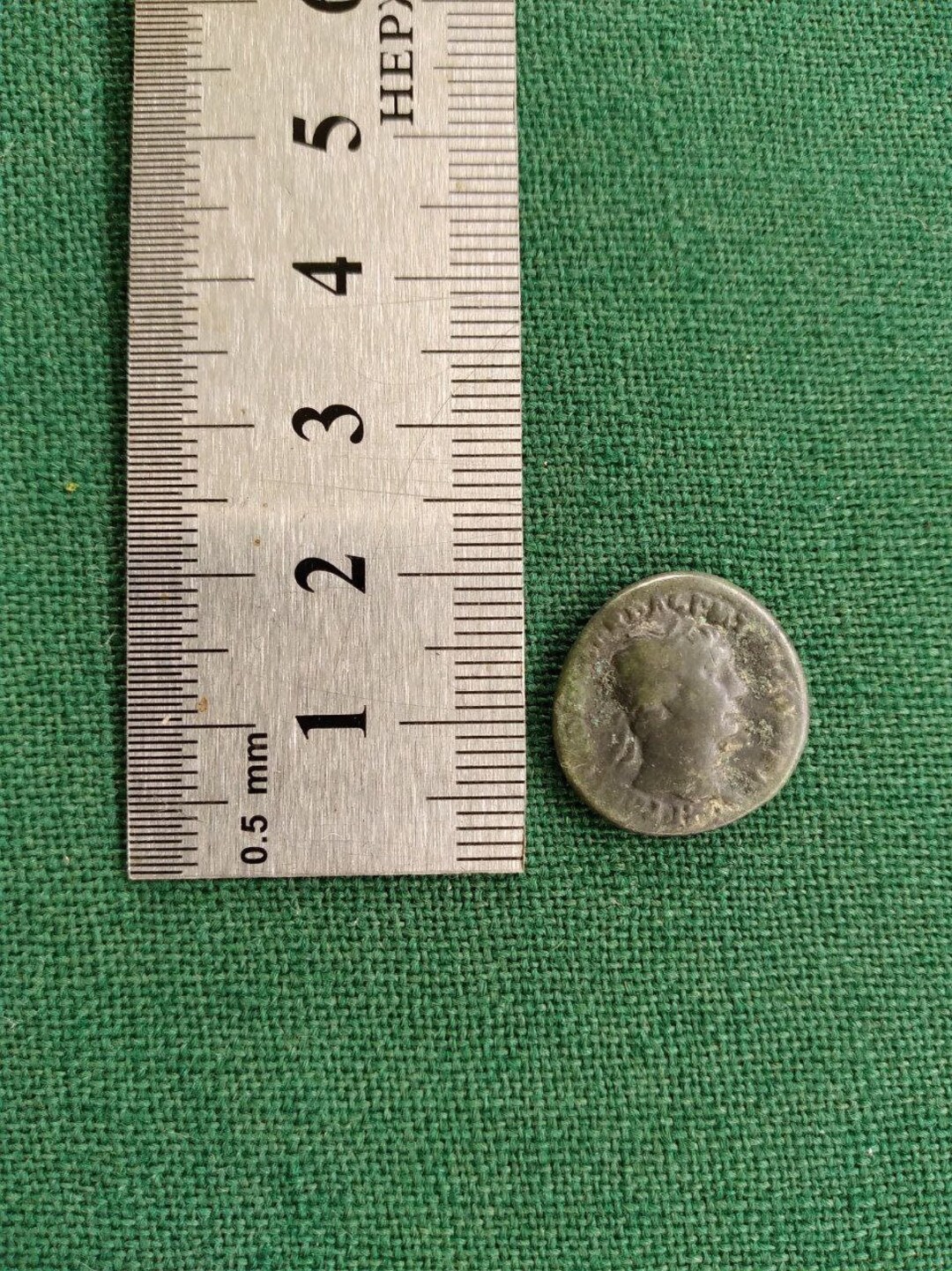 Denarius Roman Empire Silver Original.coin of Ancient Rome.the Coin Has ...