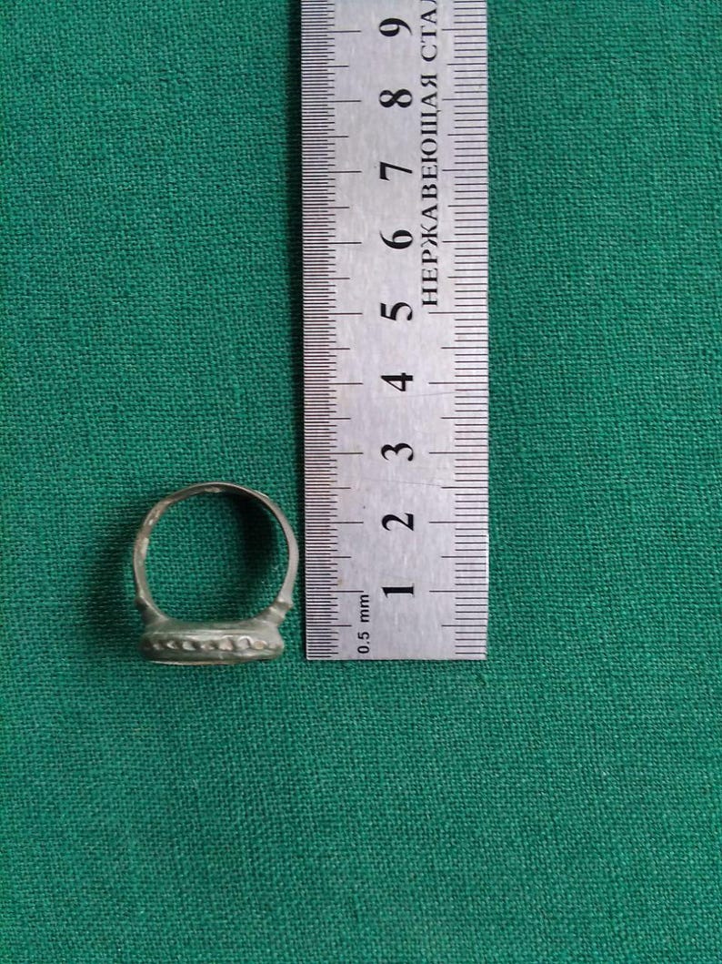 Cossacks an Ancient Ring Depicting a Cross and a Crescent That ...