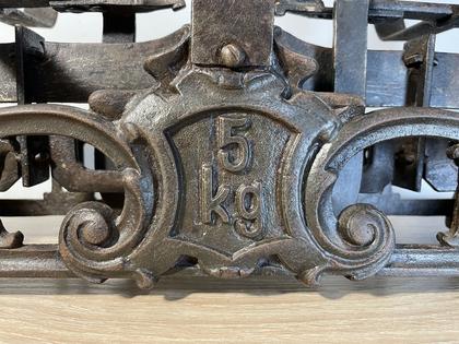 Antique Scales of the Beranger System .antique Cast Iron Balance Scale ...