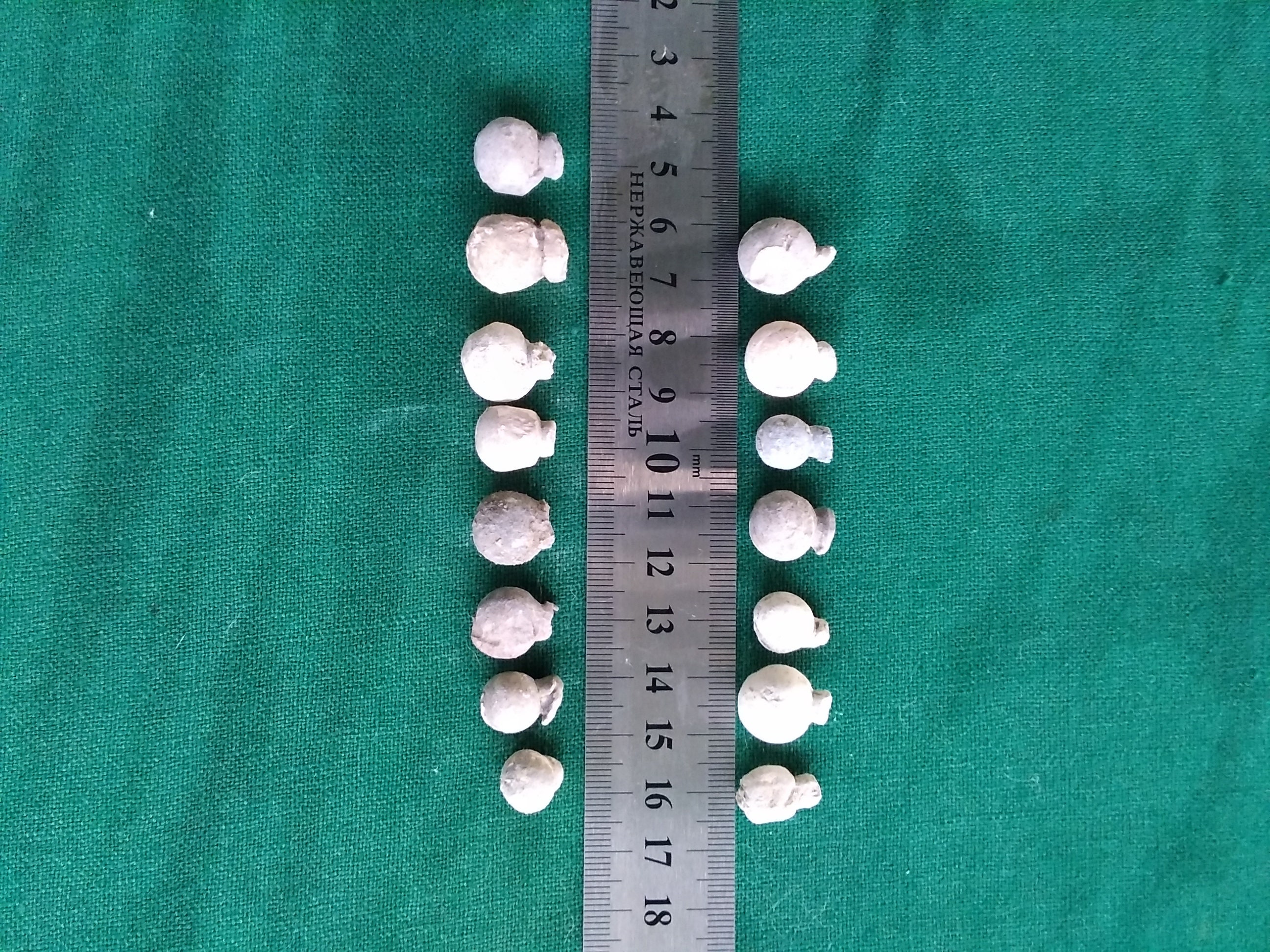 15 Musket Bullets of Ukrainian Cossacks 16-17 Century AD - Etsy
