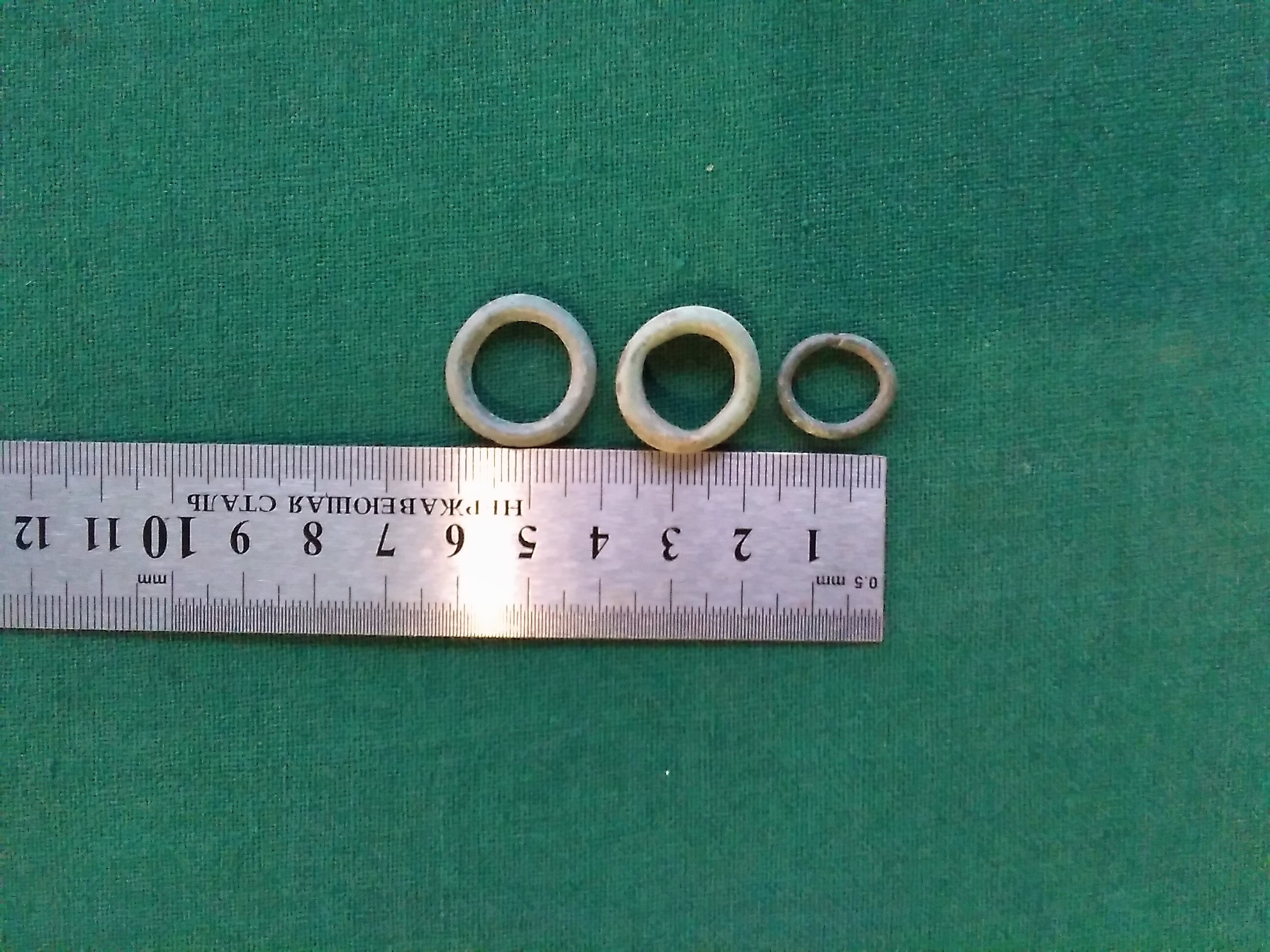 Ancient Bronze Cast Rings - Celtic Proto-money 10-5 Century BC - Etsy