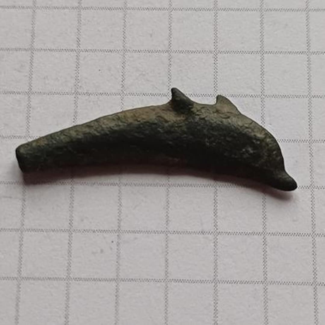Ancient Greek Coin Dolphin Olbia 600-400 Cent.. B.C. - Etsy