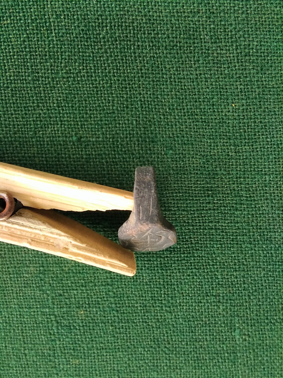 Cossacks an Ancient Ring Depicting a Cross and a Crescent Zaporizhia ...